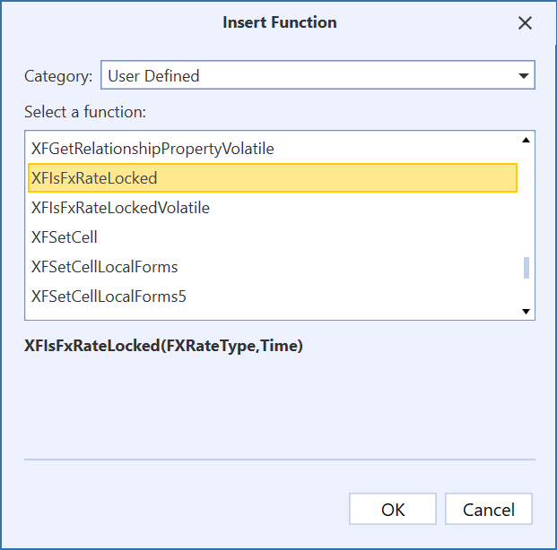 Spreadsheet or Excel Functions
